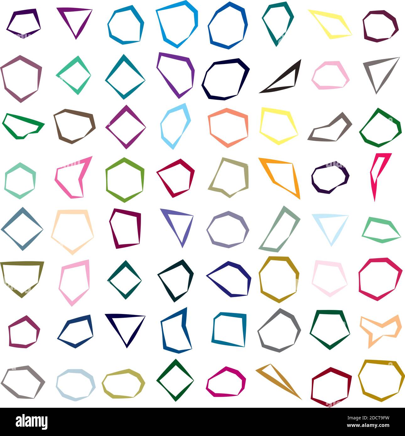 Basalt geometry Stock Vector Images - Alamy