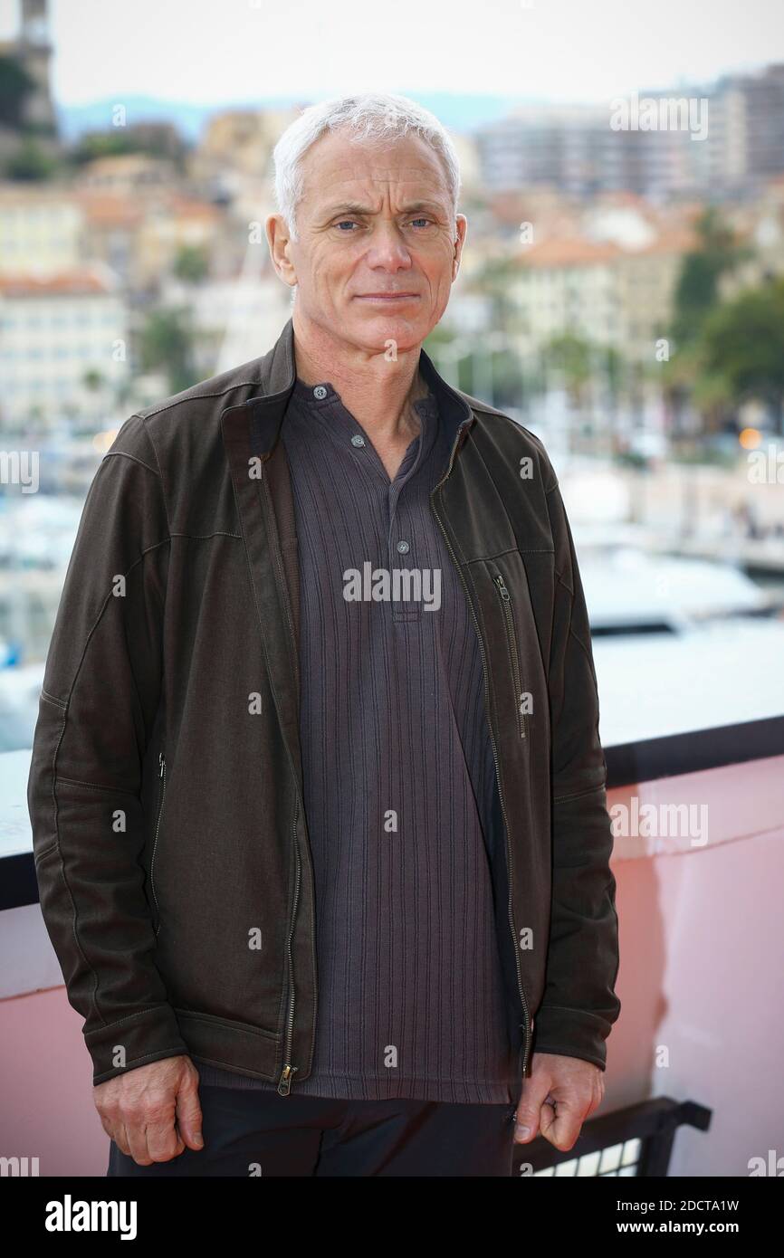 Jeremy Wade poses at the photocall of 'Jeremy Wade's mighty rivers ...