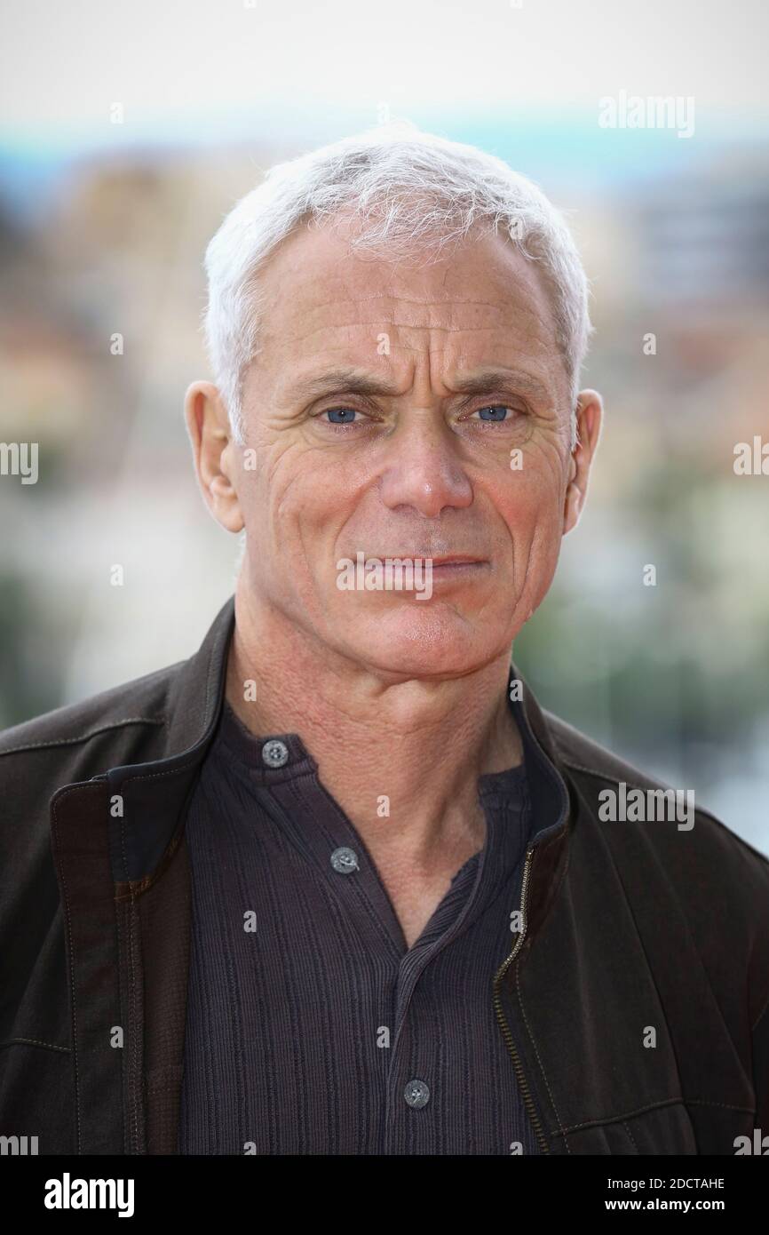 Jeremy Wade poses at the photocall of 'Jeremy Wade's mighty rivers ...