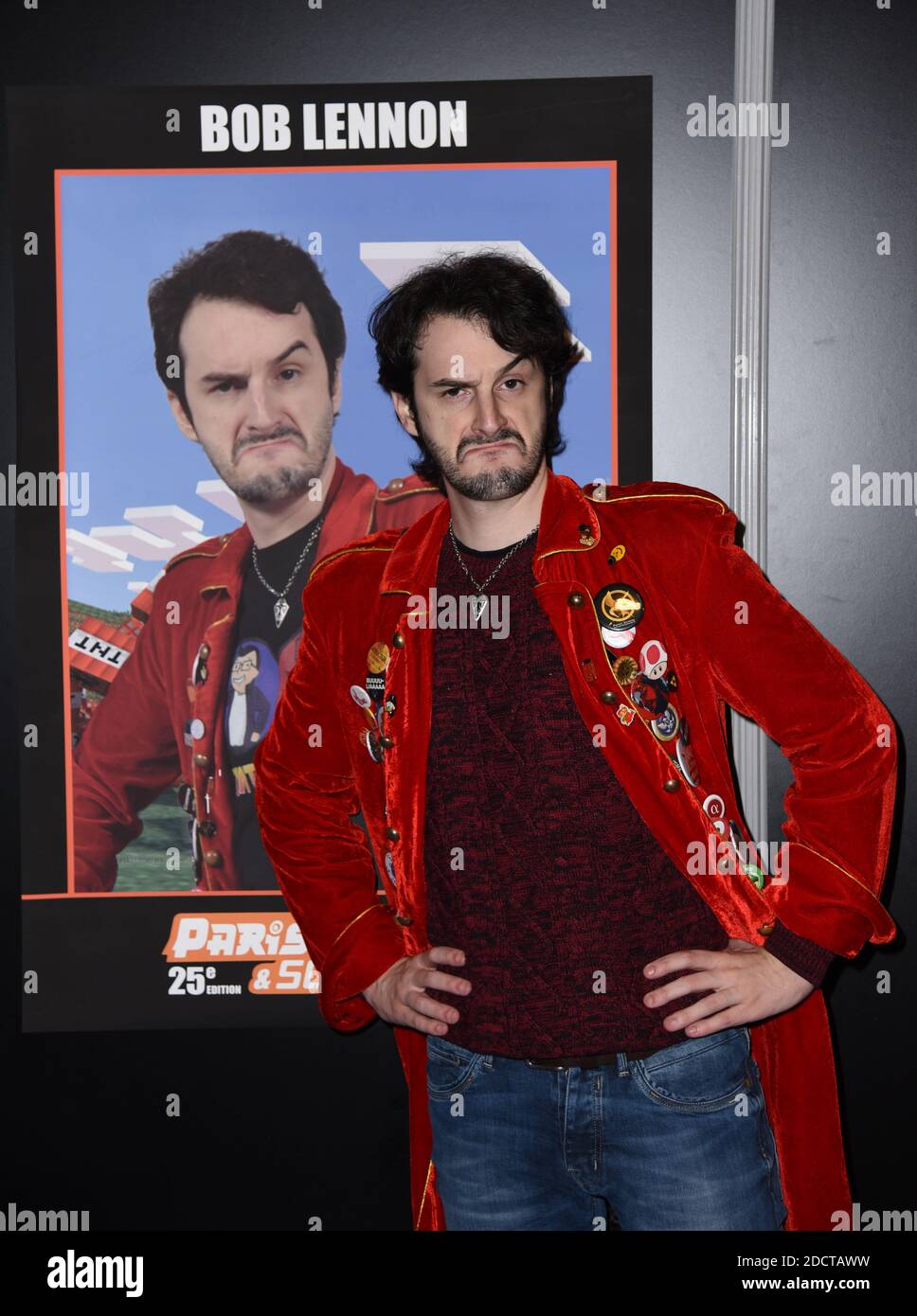 Youtuber Bob Lennon attending the 25th Paris Manga and Sci-Fi Show in Paris, France on February ...