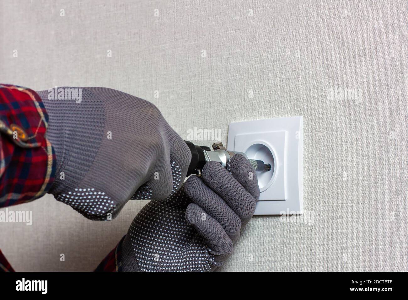 Power socket shirt hi-res stock photography and images - Alamy