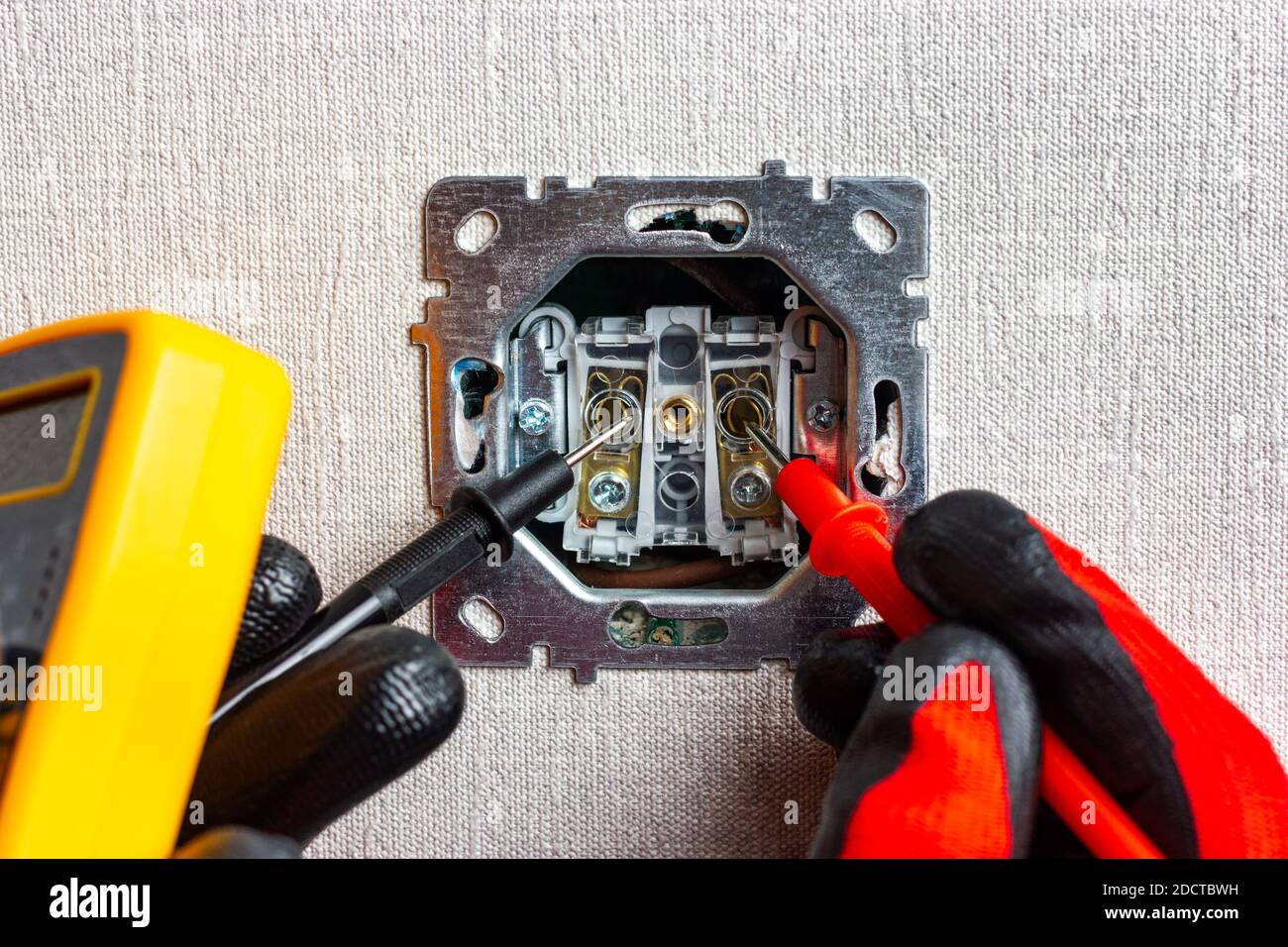 Multimeter test leads hi-res stock photography and images - Alamy