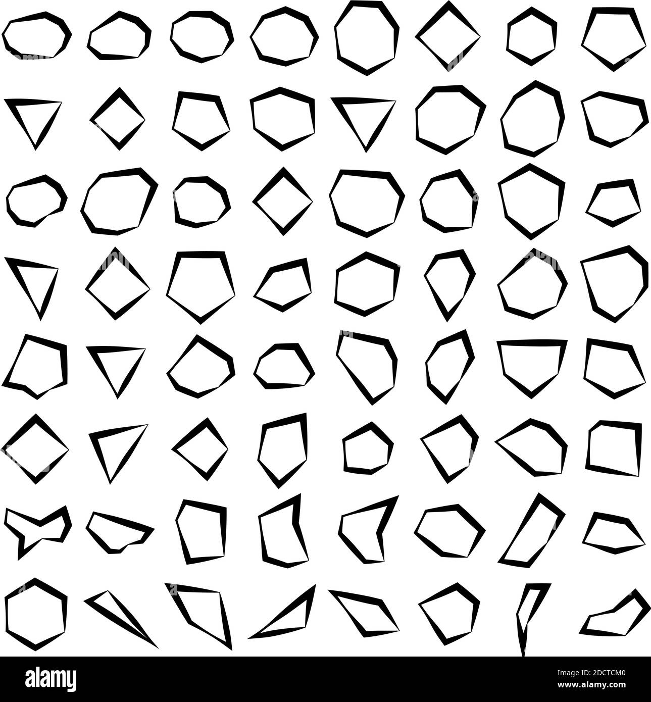 Basalt geometry Cut Out Stock Images & Pictures - Alamy