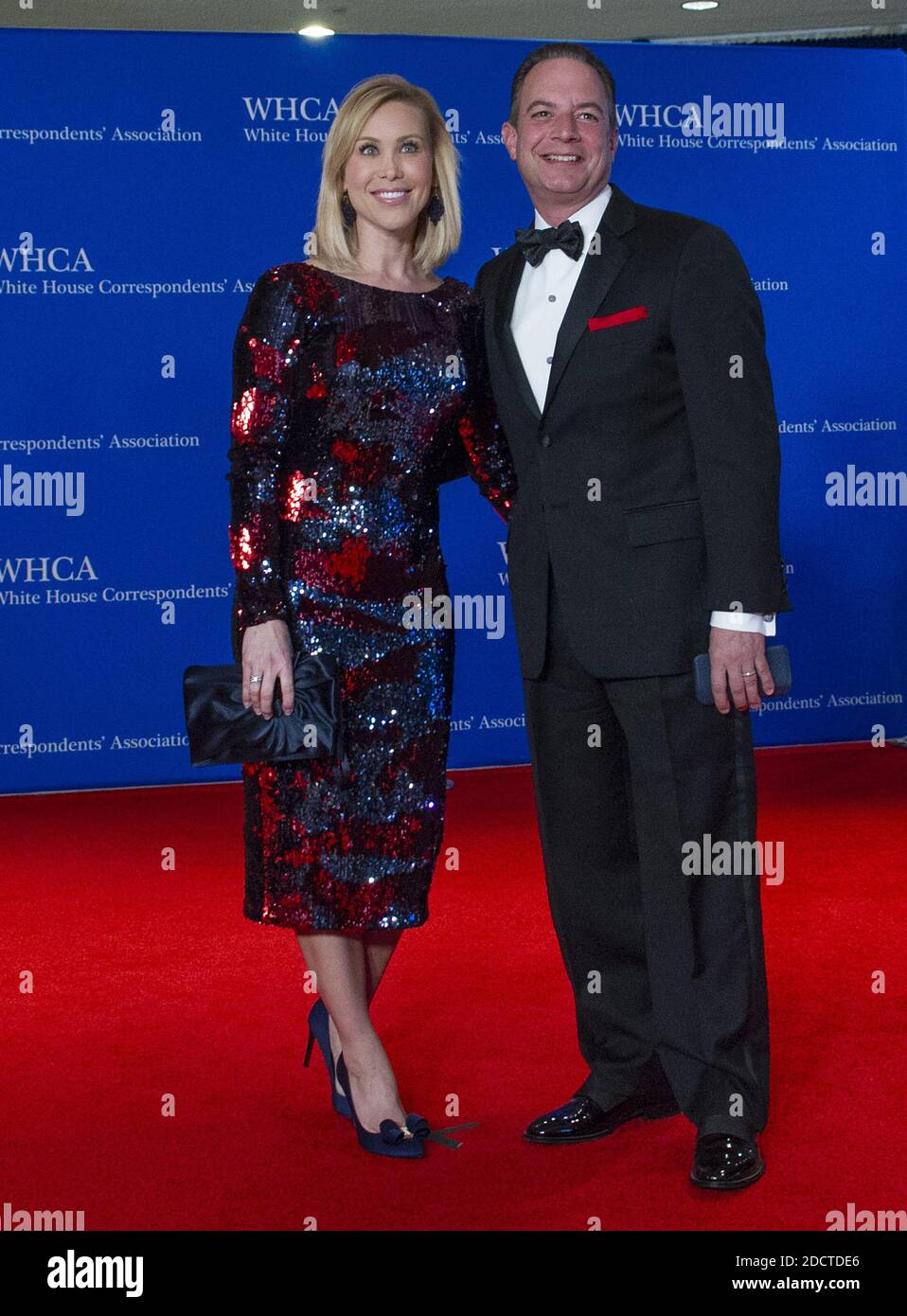 Former White House Chief of Staff Reince Priebus and his wife, Sally ...