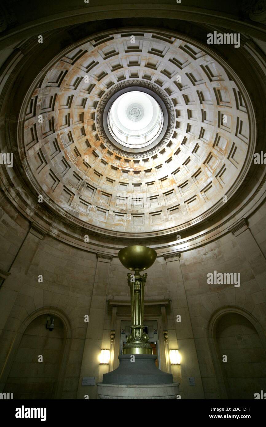 Ayr, Ayrshire, Scotland, UK. County Building Architecture, looking up ...