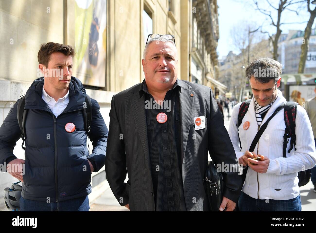 The leader of the biggest rail union said hi-res stock photography and ...