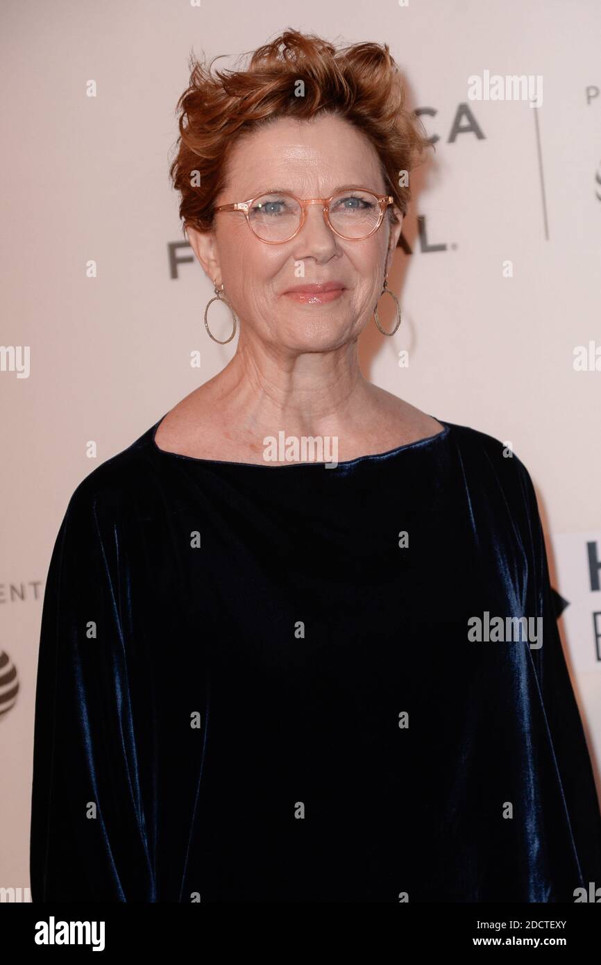 Annette Bening attending the premiere of the movie The Seagull during ...