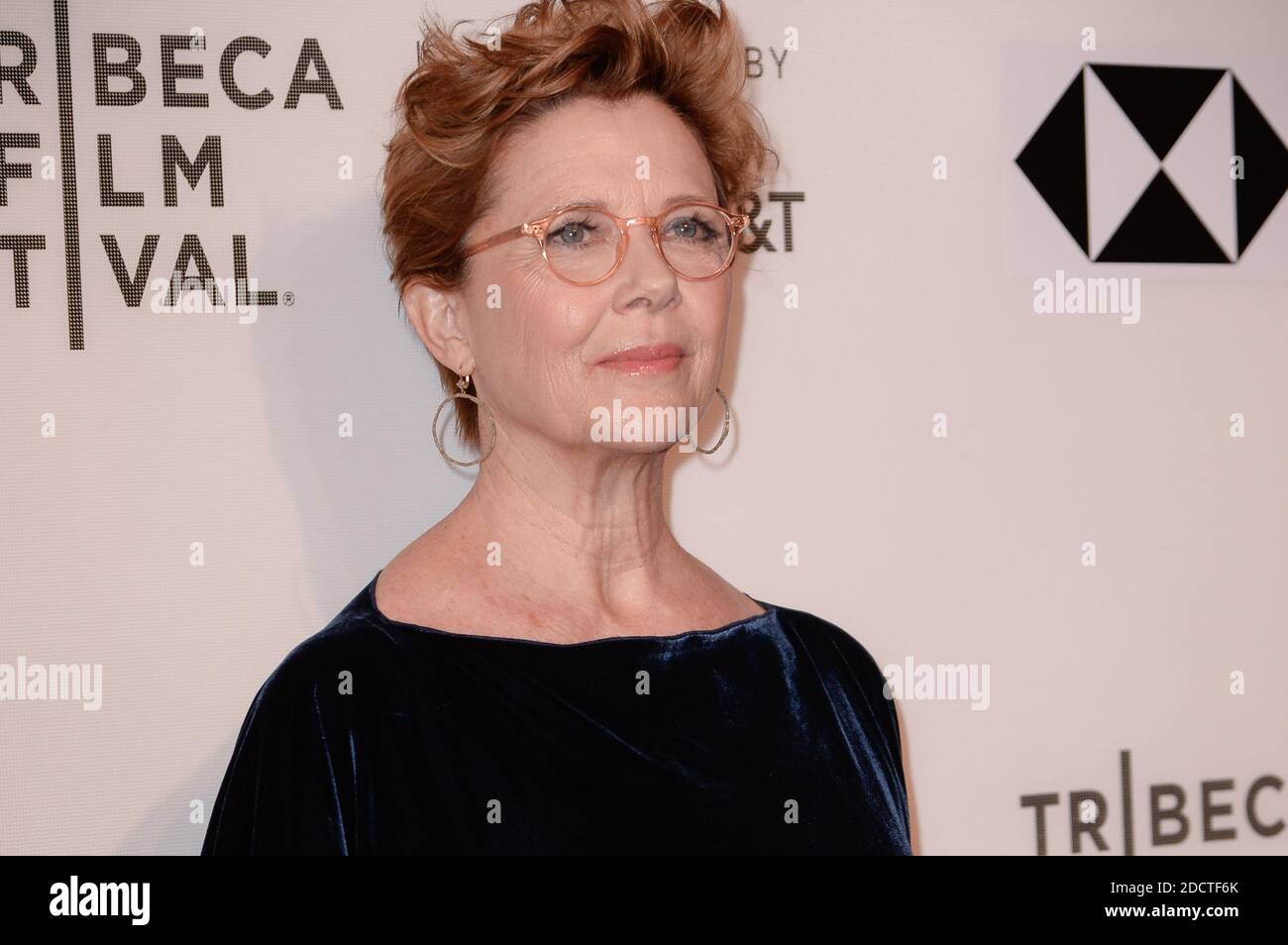 Annette Bening attending the premiere of the movie The Seagull during ...