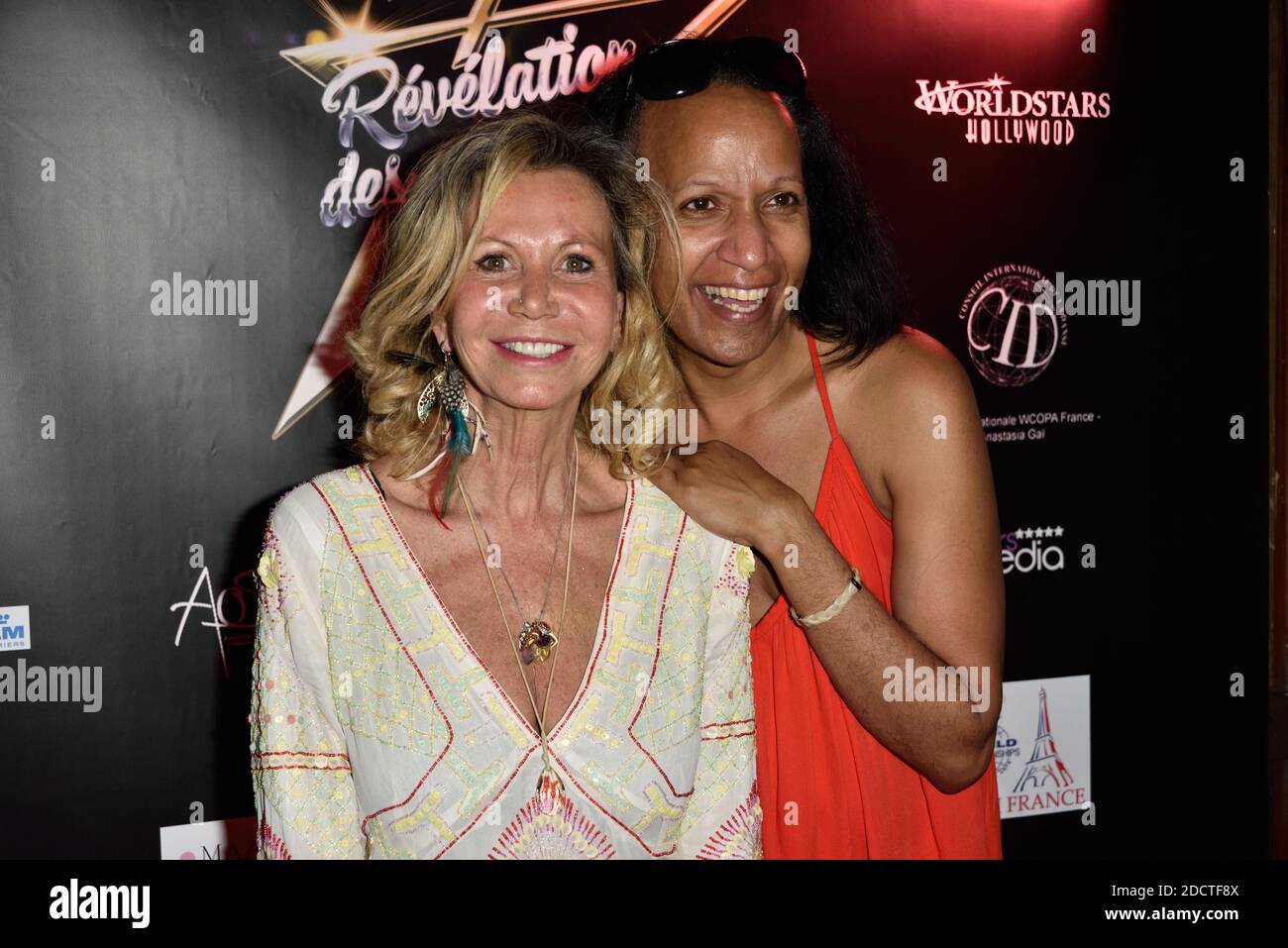 Fiona Gelin, Vincent Mc Doom assistent a la soirée de la revelation des ...