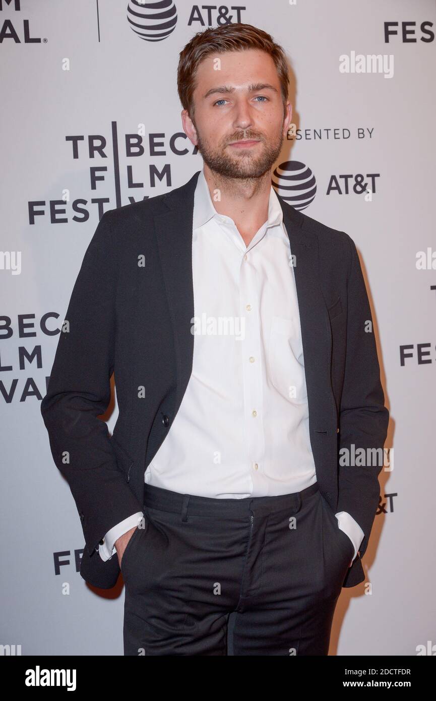 Brandon Sklenar attending the premiere of the movie Mapplethorpe during ...