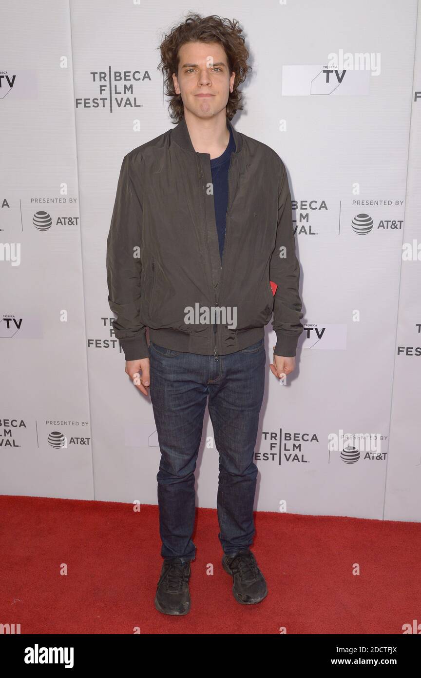 Gus Halper attending the screening of Maine during the 2018 Tribeca ...