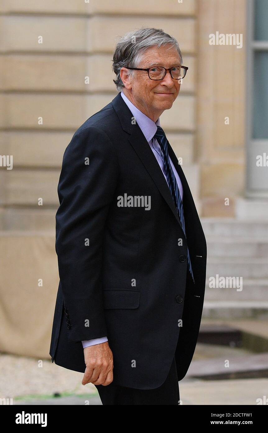 Microsoft founder and billionaire philanthropist Bill Gates leaves the ...
