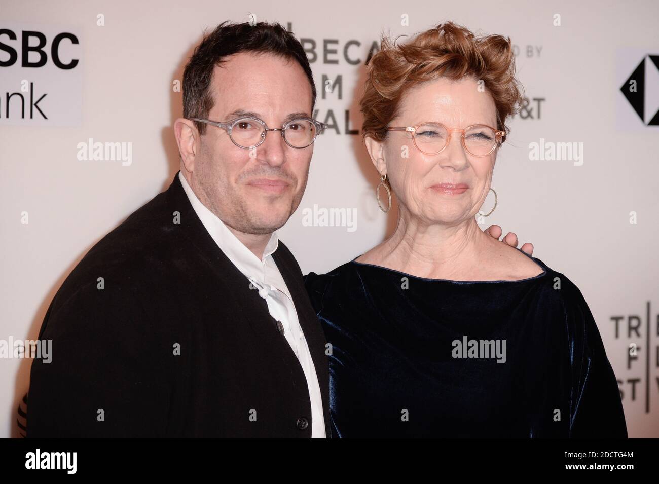 Michael Mayer, Annette Bening attending the premiere of the movie The ...