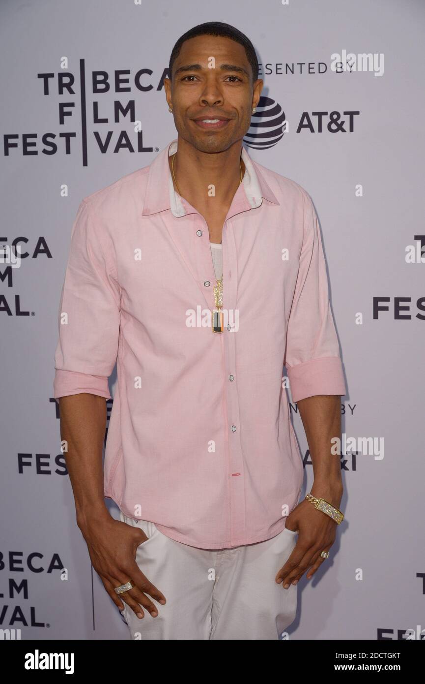 Caleeb Pinkett attending the screening of Cobra Kai during the 2018 ...