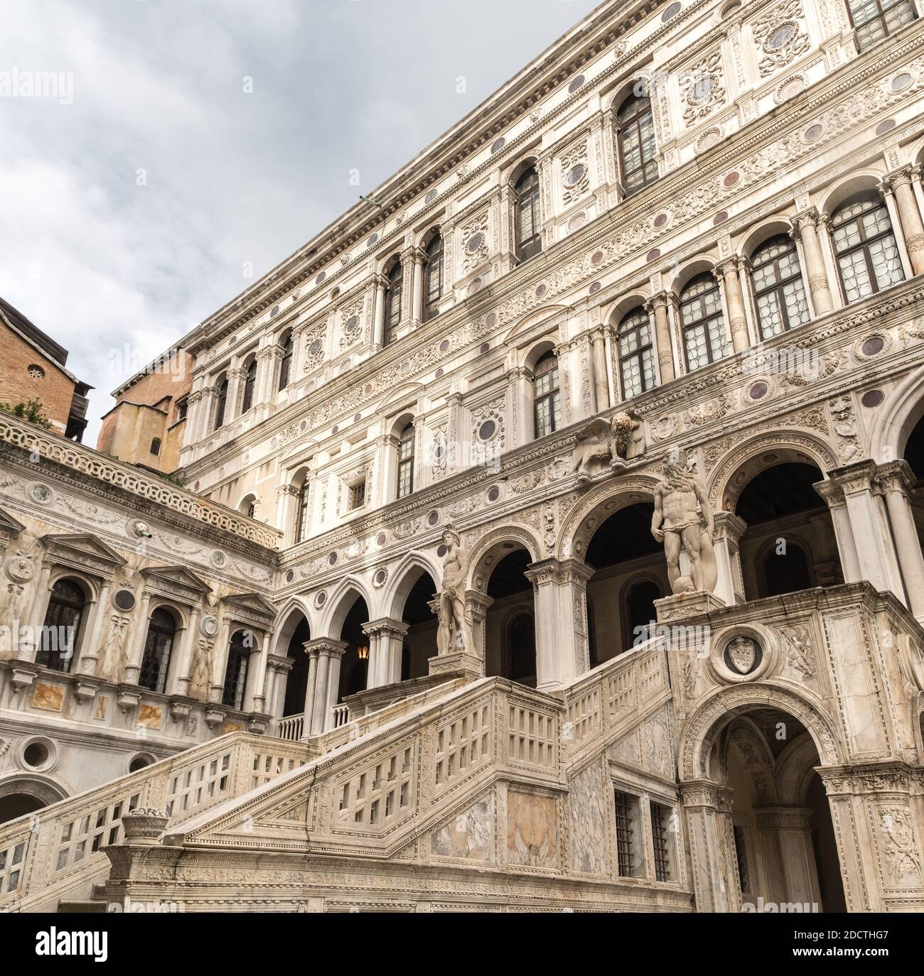 Scala dei giganti (the Giants' Staircase) in Palazzo Ducale (Doge's ...