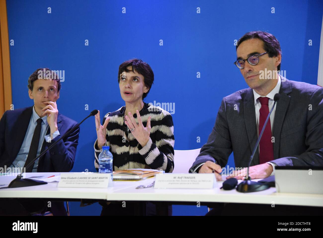 Nicolas Guichard, Elisabeth Claverie de Saint-Martin and Rolf Traeger ...