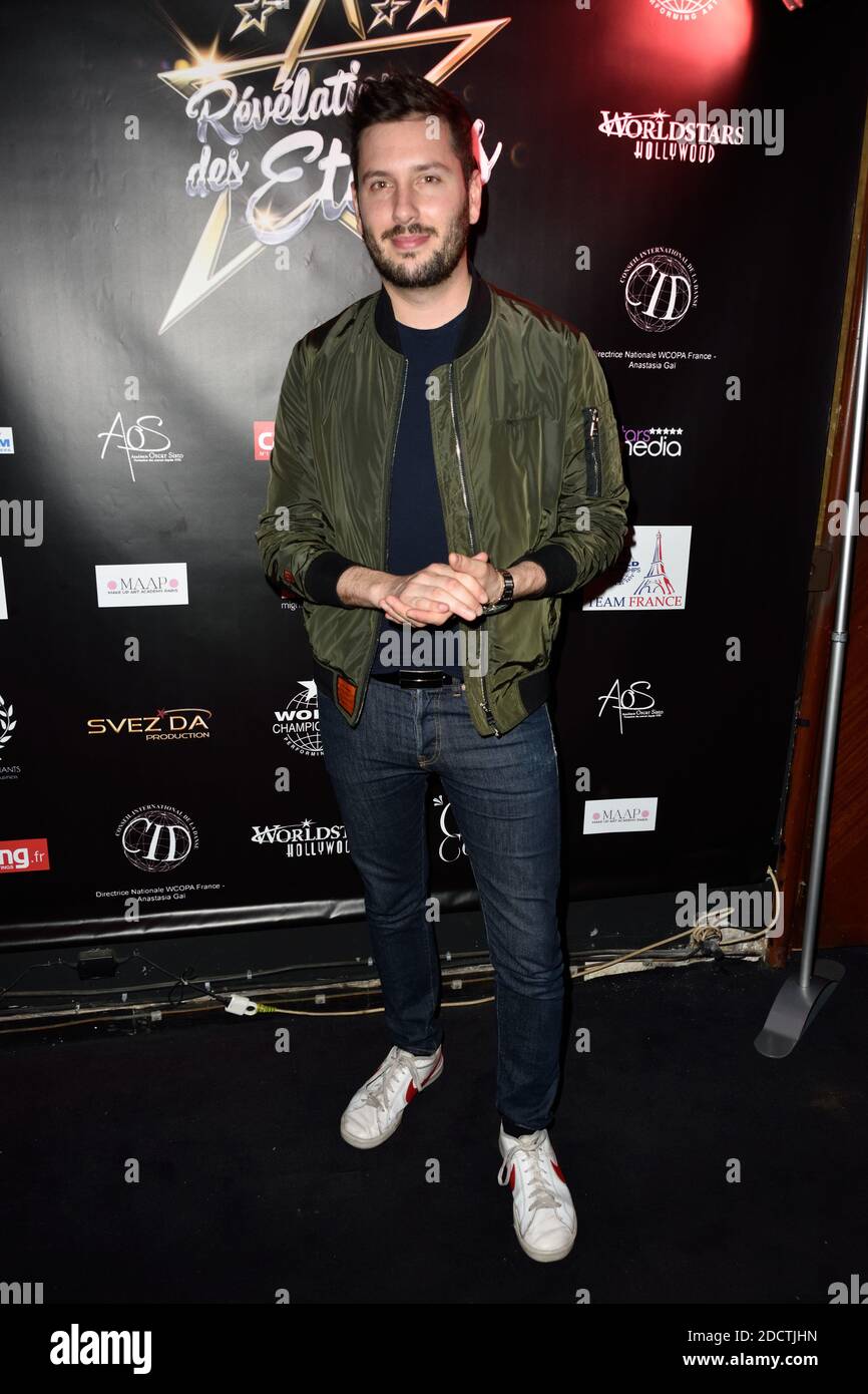 Maxime Gueny assiste a la soirée de la revelation des etoiles au Cesar ...