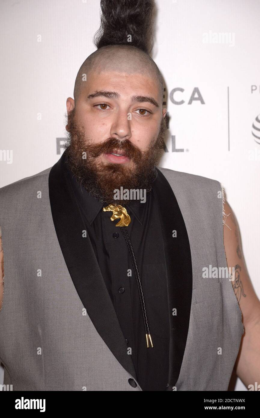 Josh Ostrovsky aka The Fat Jew attending the premiere of the movie ...