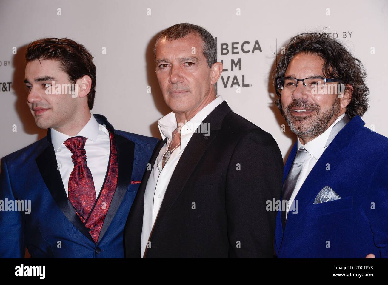 Alex Rich, Antonio Banderas, Ken Biller attending the premiere of the ...