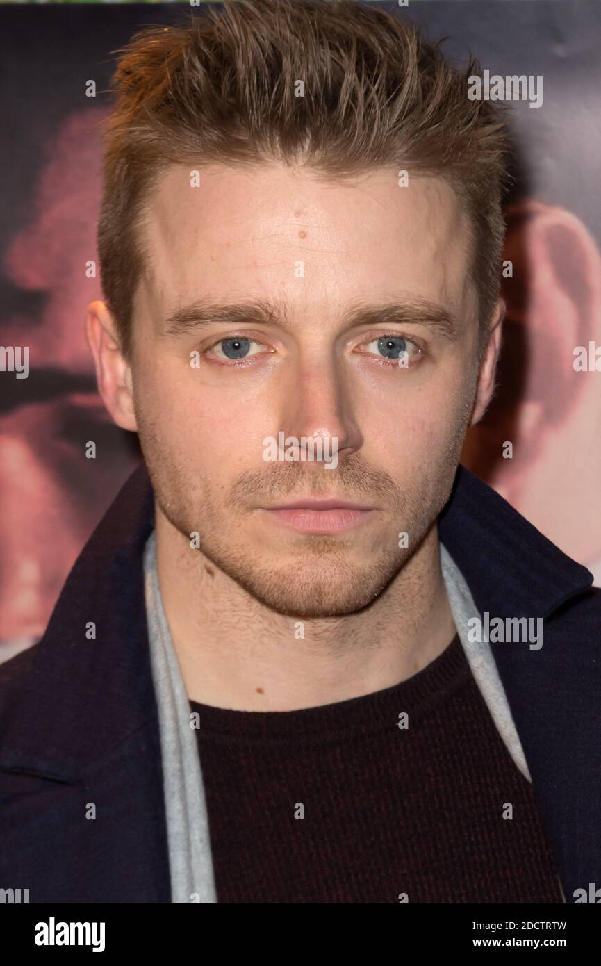 Jack Lowden attending the premiere of England is mine held at the UGC ...