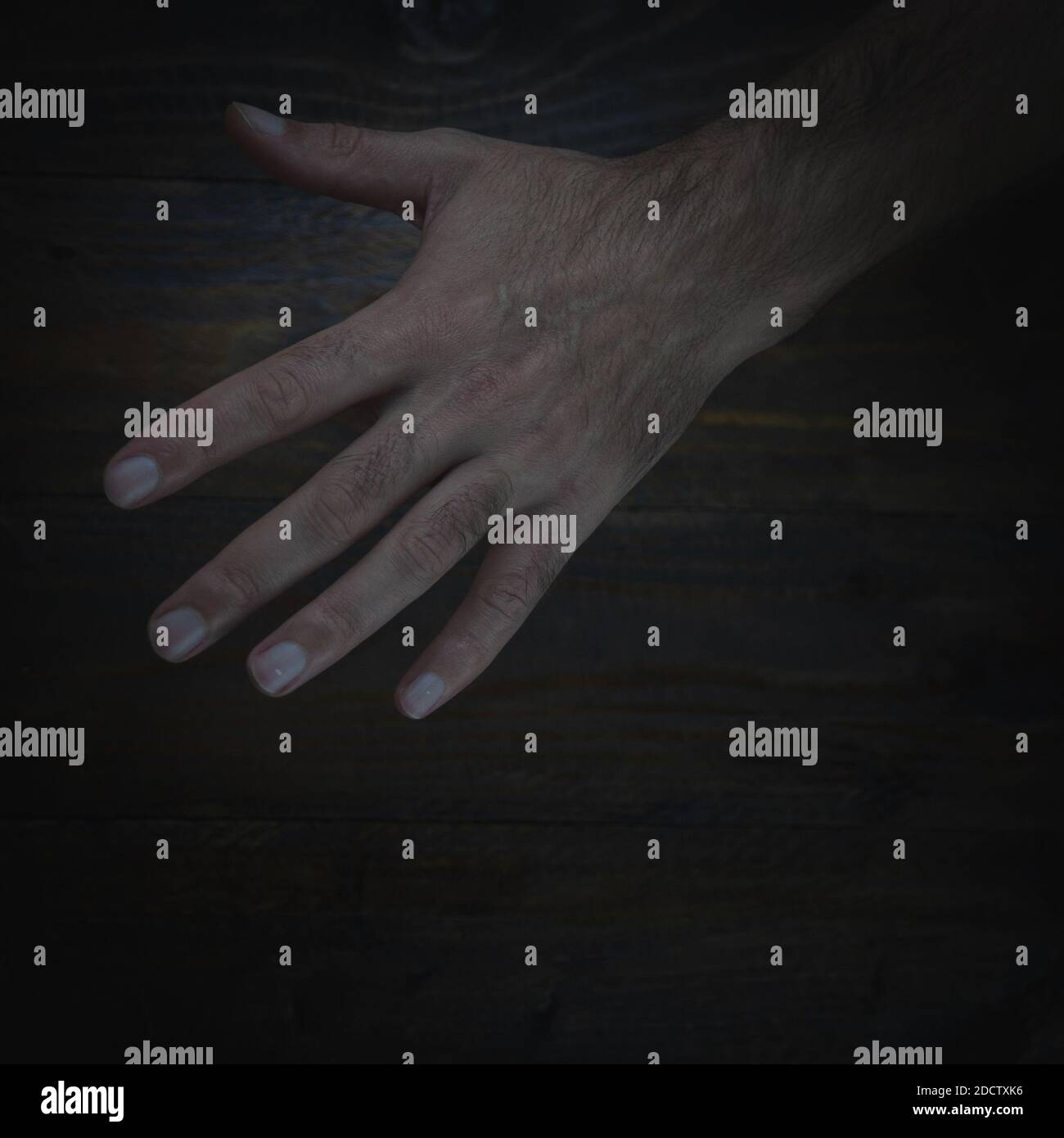 Top down view male hand hi-res stock photography and images - Alamy
