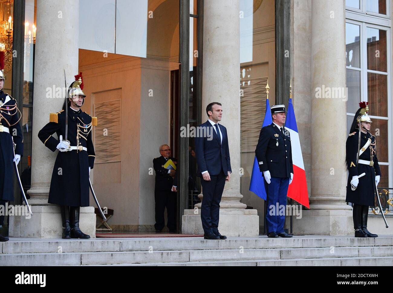 French president Emmanuel Macron welcomes German chancellor, Angela ...