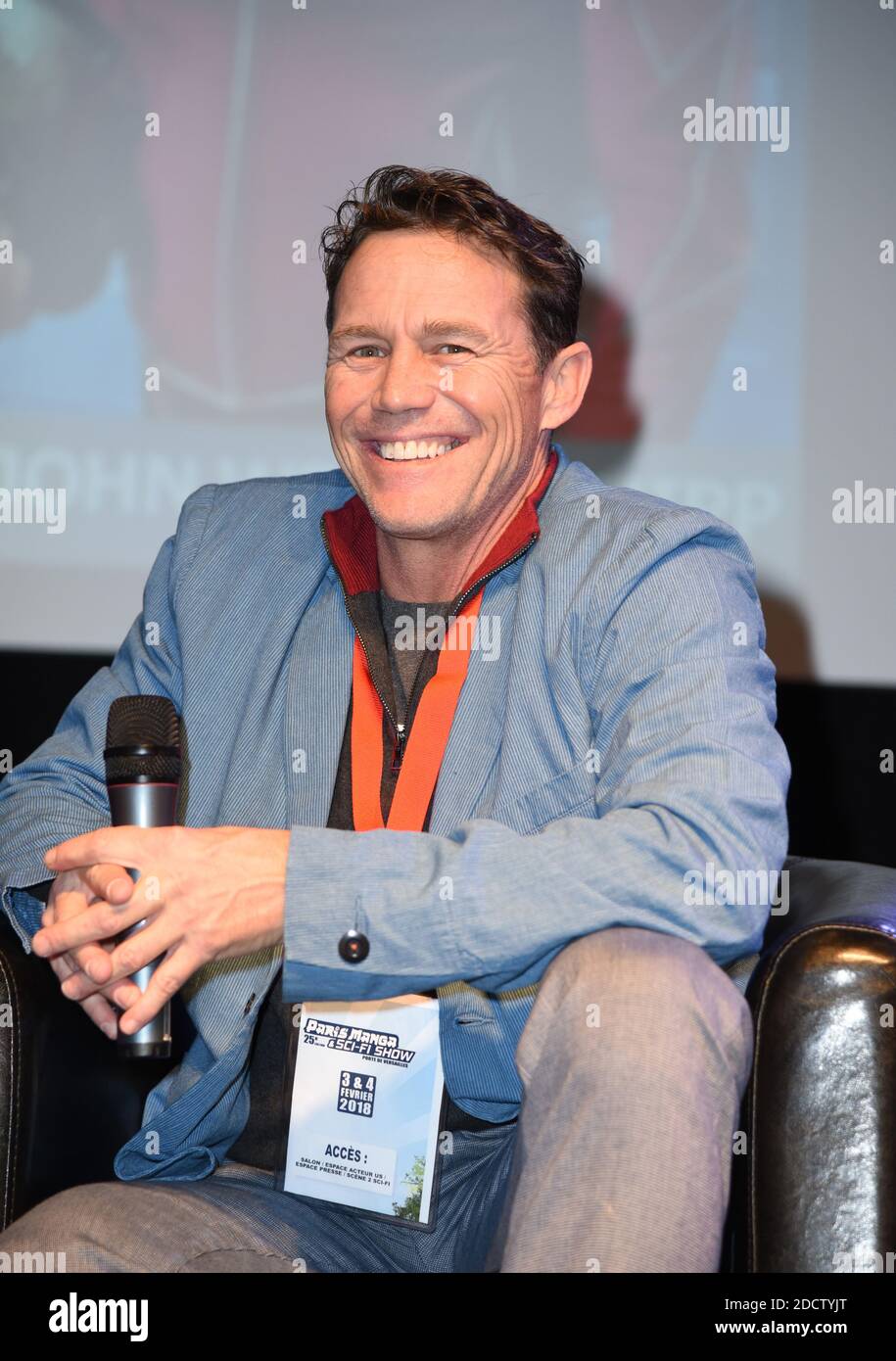 American actor Brian Krause attending the 25th Paris Manga and Sci-Fi ...