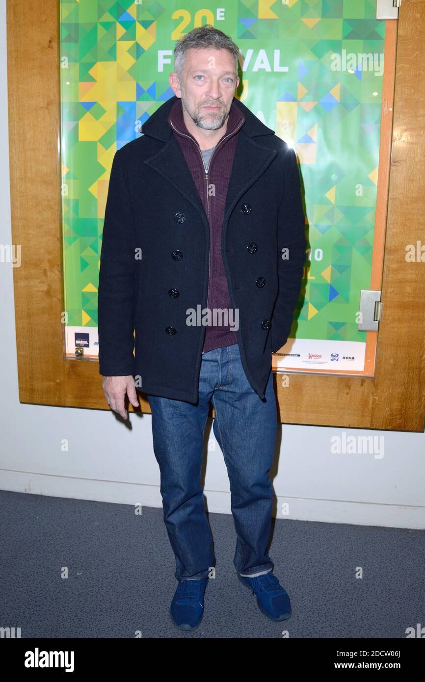 Actor Vincent Cassel attends the 'O Filme Da Minha Vida' Screening as ...