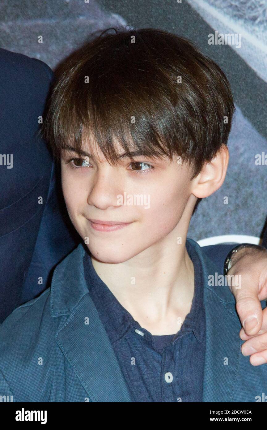 Felix Bossuet arrive a l'avant-Premiere du film Belle et Sebastien 3 au ...