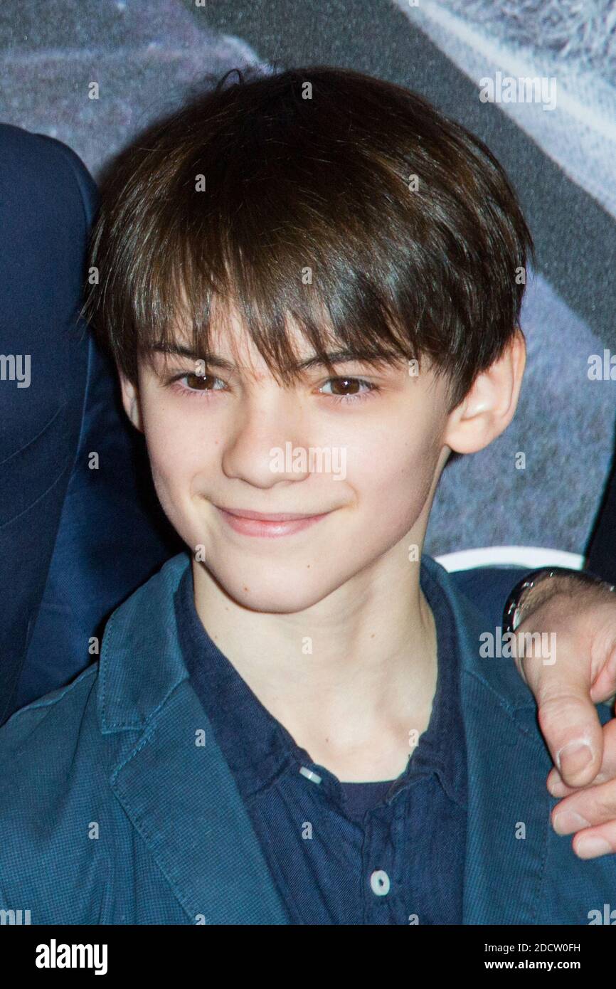 Felix Bossuet arrive a l'avant-Premiere du film Belle et Sebastien 3 au ...