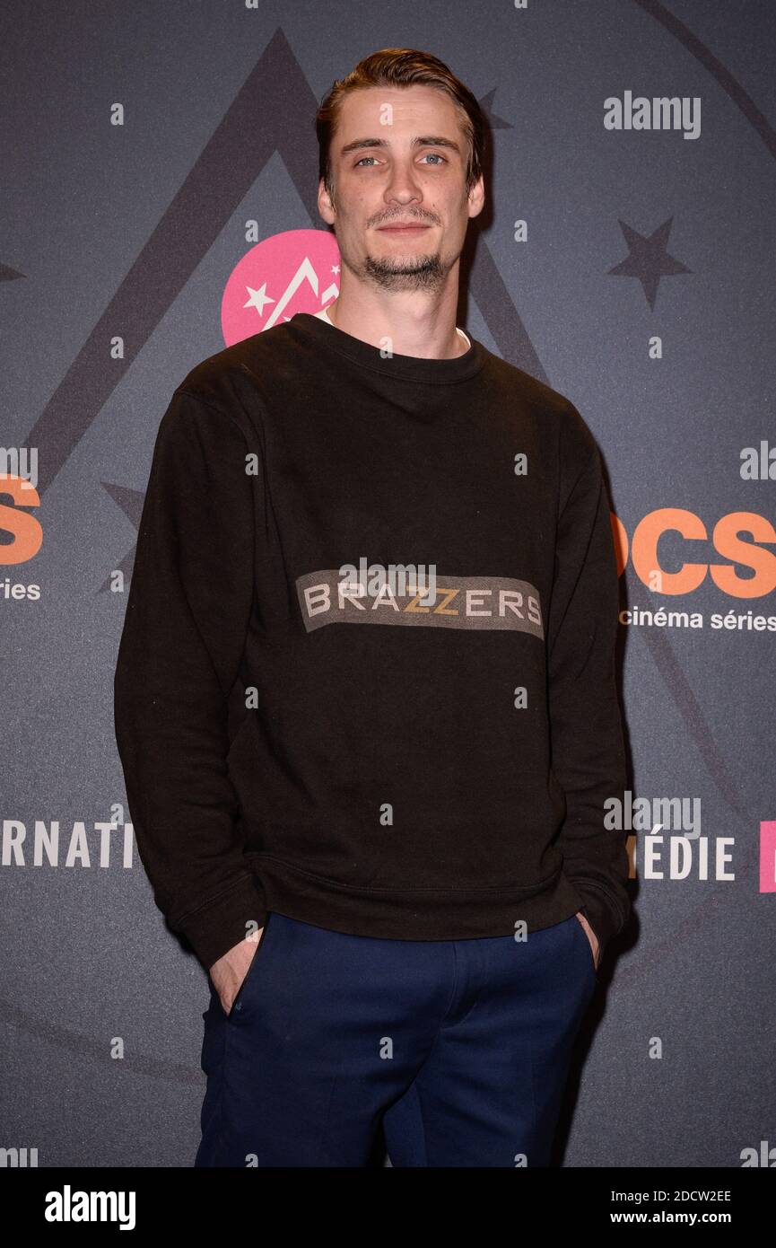 Pierre Lottin attending the screening of the film Les Tuche 3 during ...