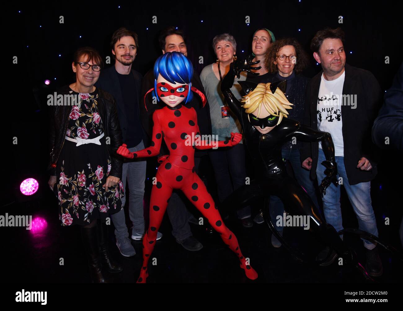 Lou and Lenni-Kim attending Miraculous (Ladybug and Chat Noir ...