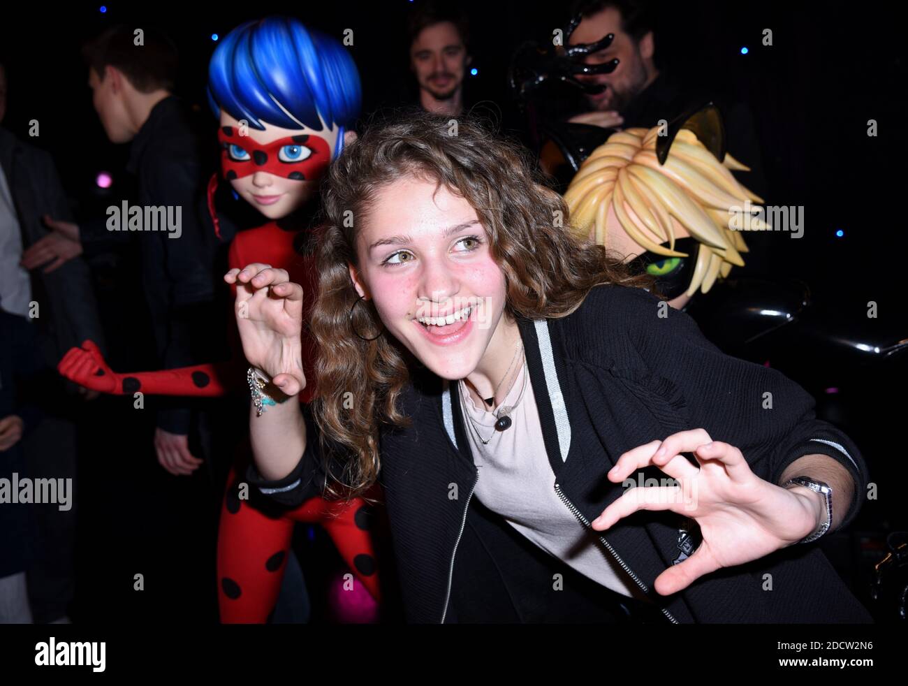 Lou and Lenni-Kim attending Miraculous (Ladybug and Chat Noir ...