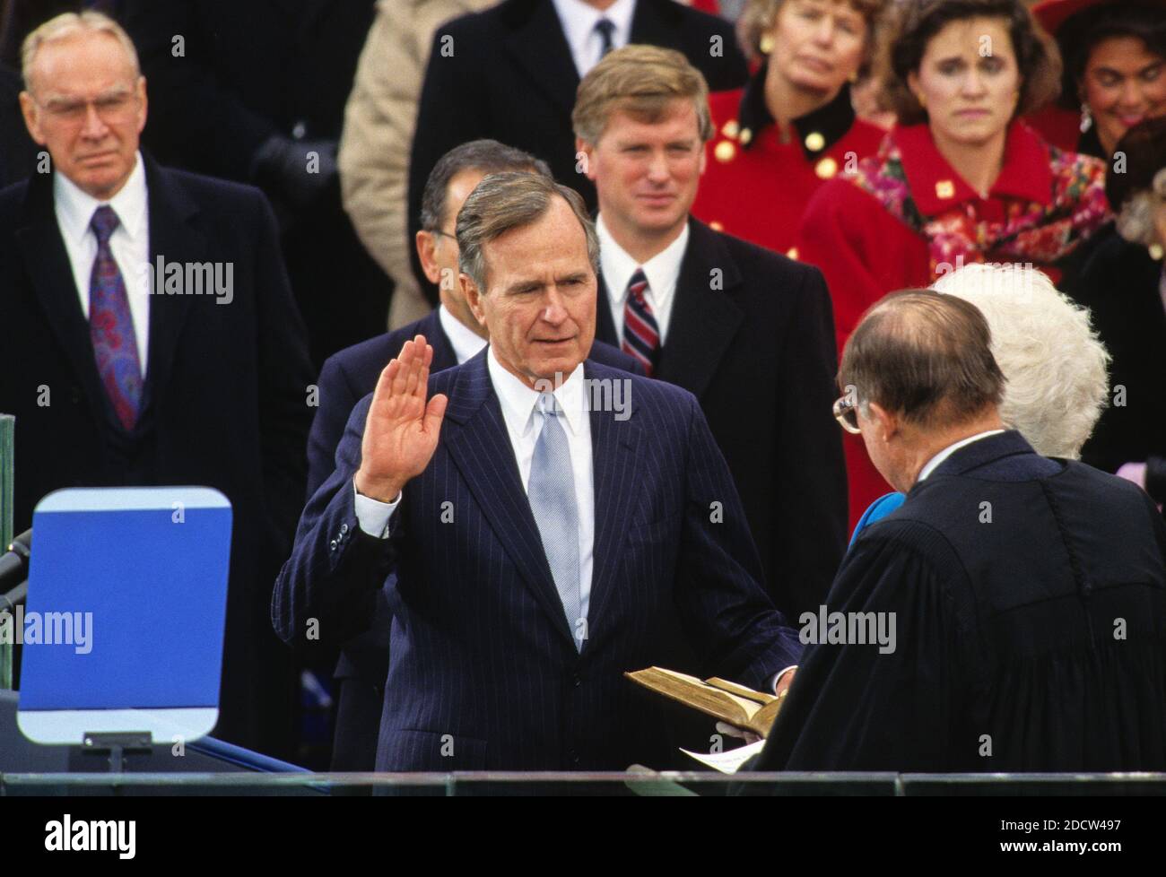 Bush quayle wright hi-res stock photography and images - Alamy