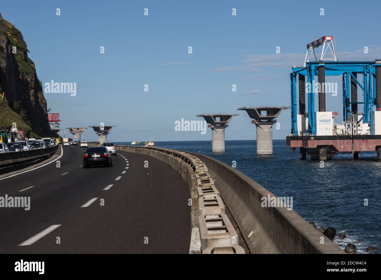 NO WEB/NO APPS - Exclusive. General view of the 'Zourite' jack-up barge ...