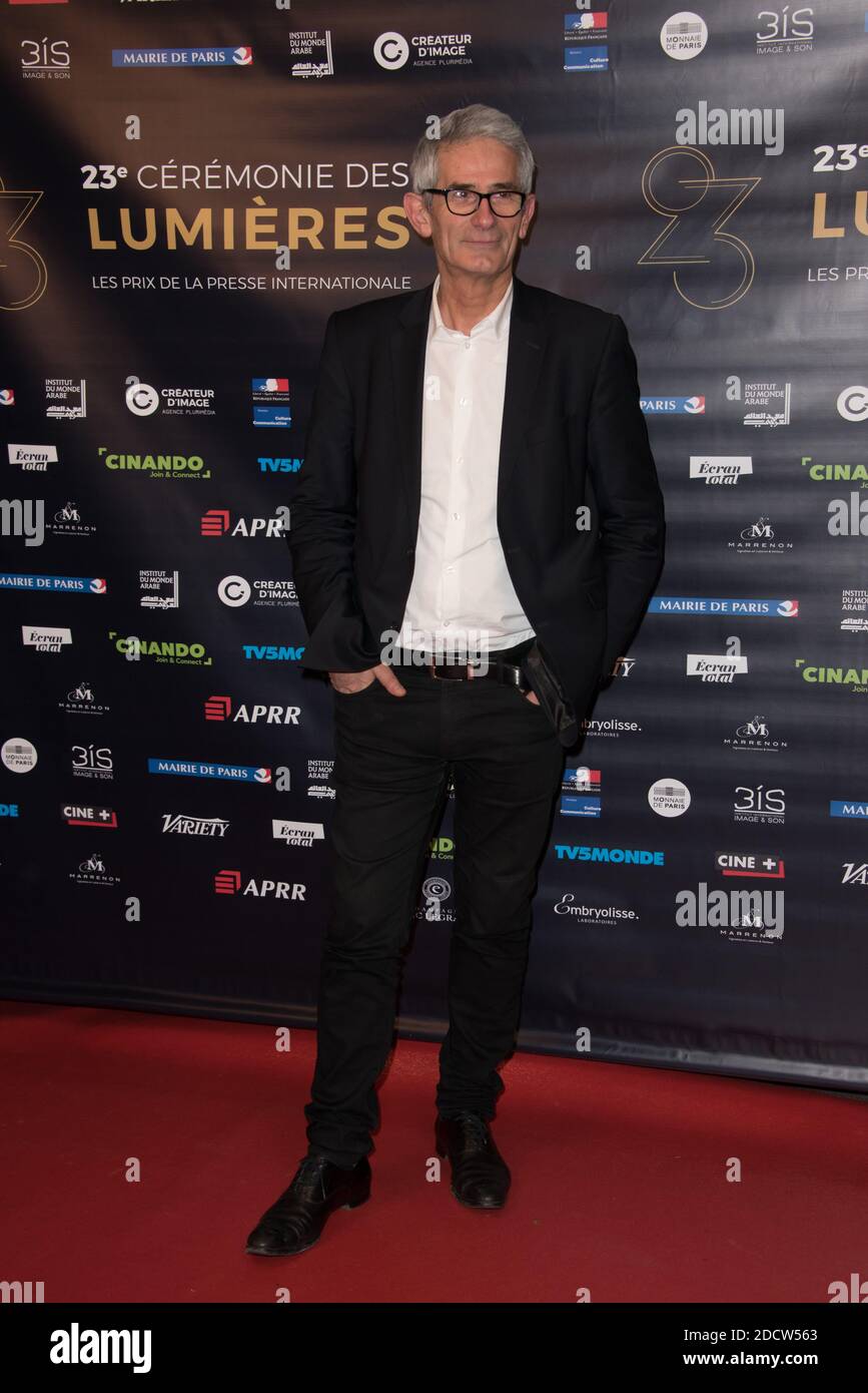 Charles Tesson attending the 23rd Lumieres Award Ceremony at Institut ...