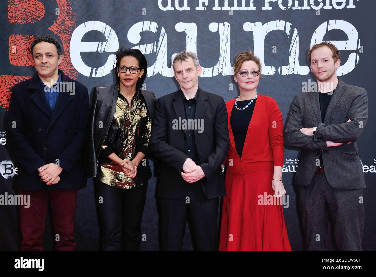 Chad Chenouga, Audrey Pulvar, Lucas Belvaux, Catherine Frot and Malik ...