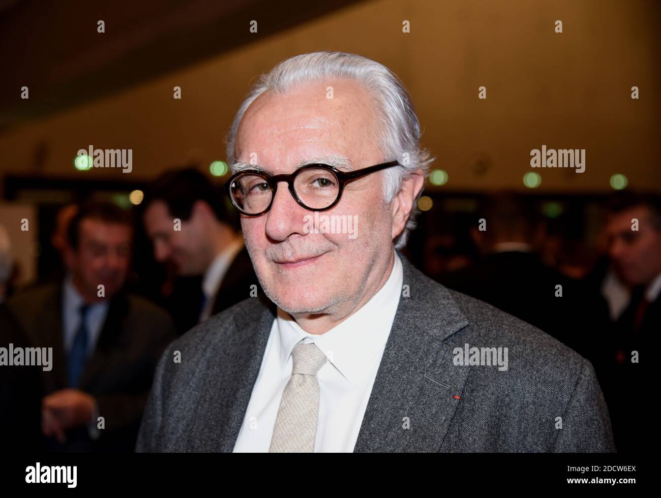 French Chef Alain Ducasse during the Michelin guide award ceremony at ...