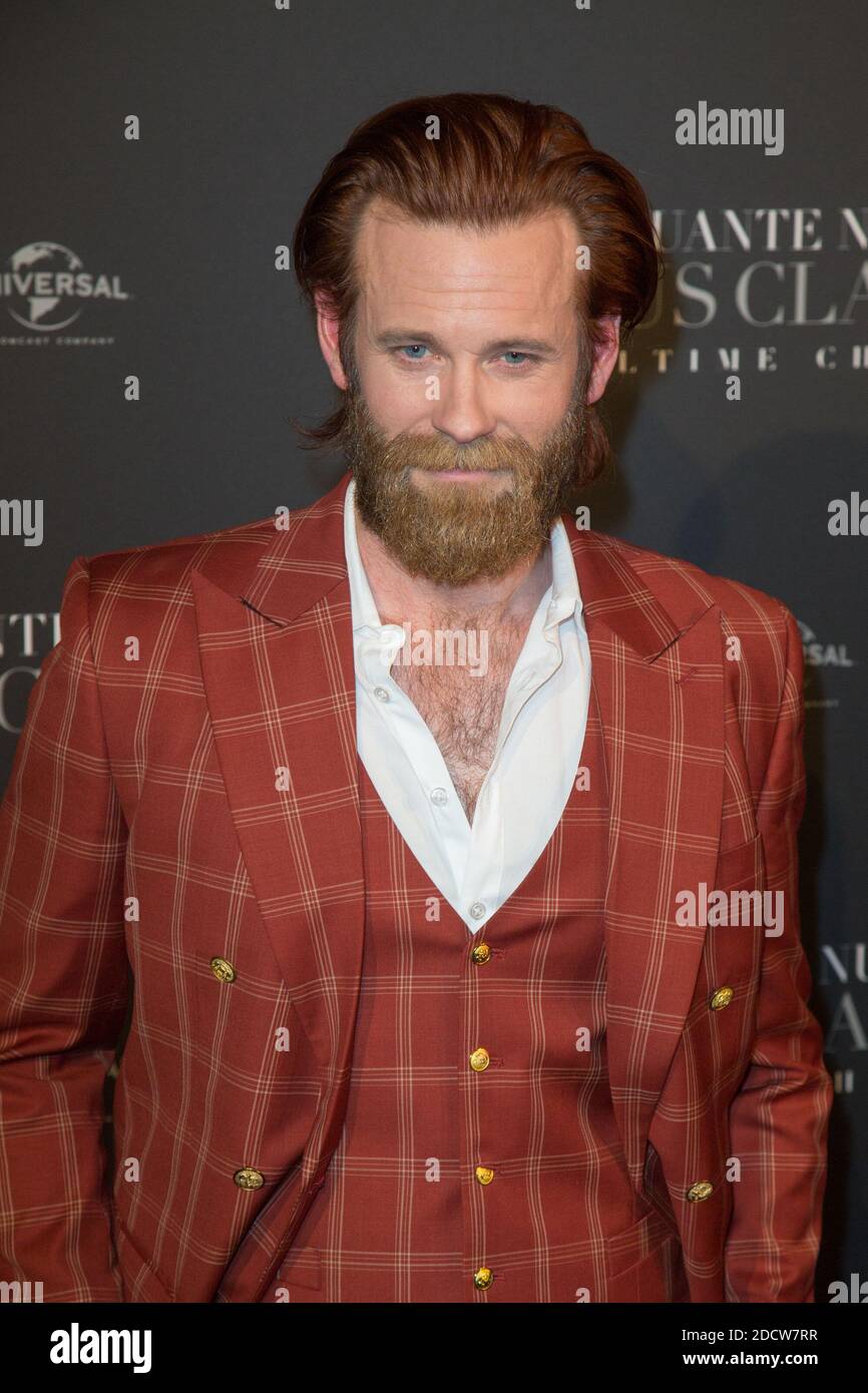 Eric Johann Johnson attends Fifty Shades Freed world premiere at Salle ...