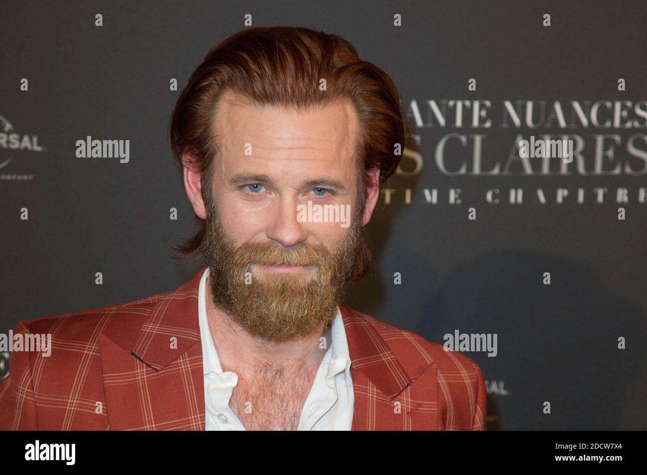 Eric Johann Johnson attends Fifty Shades Freed world premiere at Salle ...