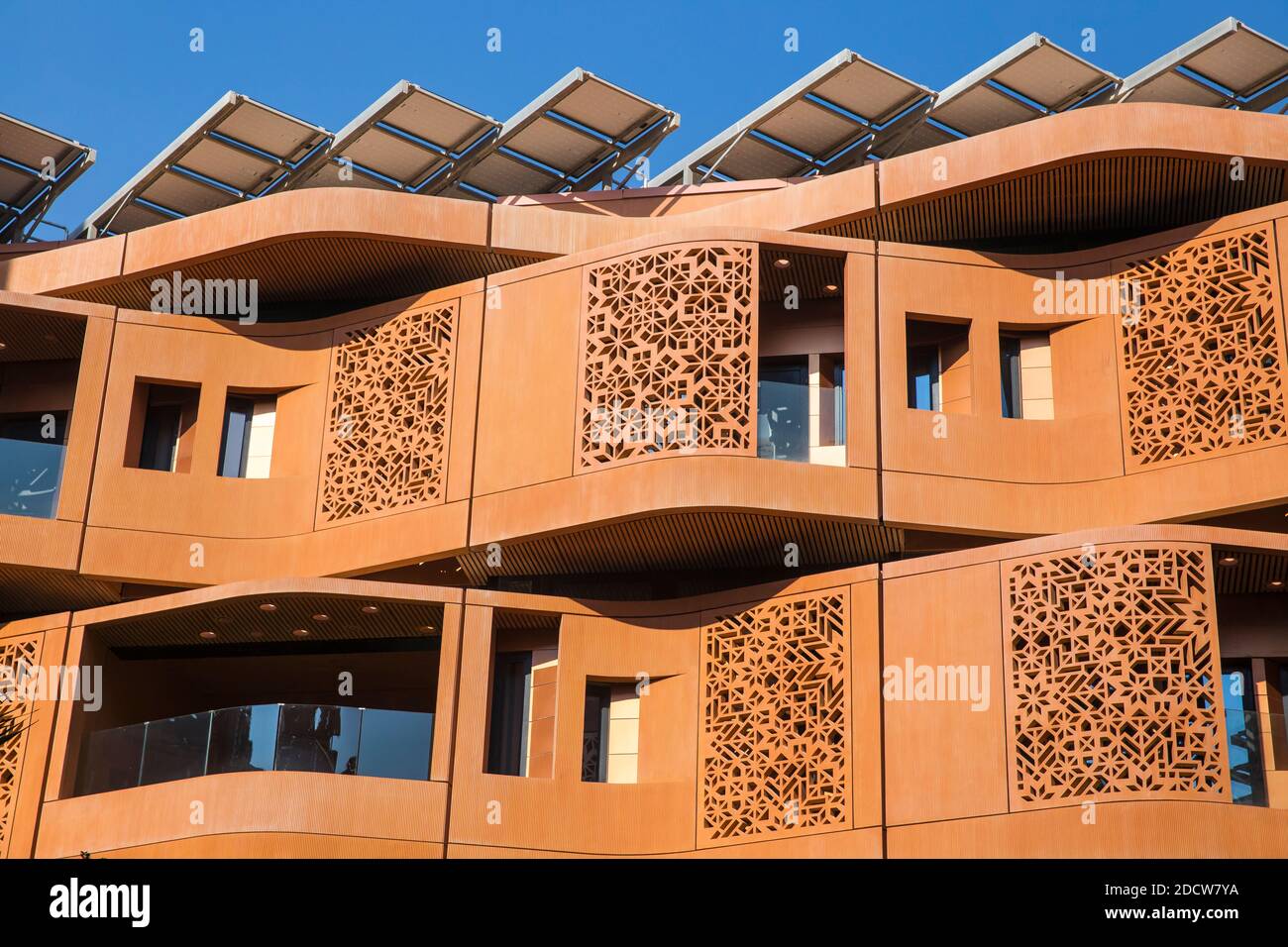 Masdar city hi-res stock photography and images - Alamy