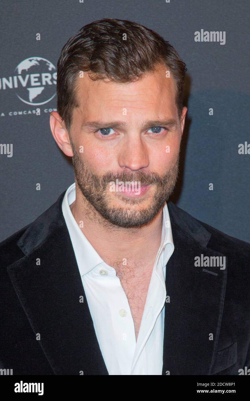 Jamie Dornan attends Fifty Shades Freed world premiere at Salle Pleyel ...