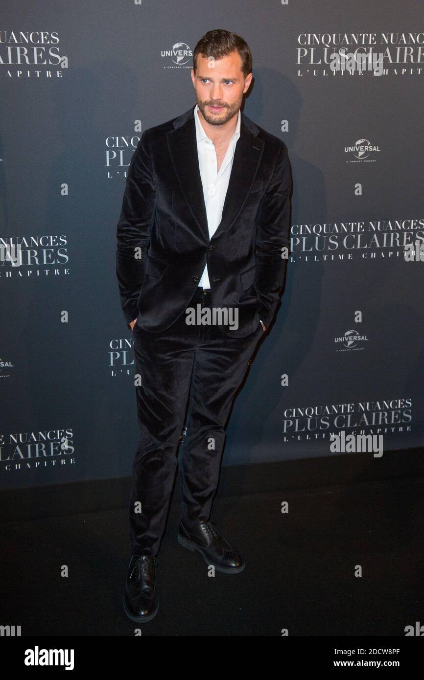 Jamie Dornan attends Fifty Shades Freed world premiere at Salle Pleyel ...
