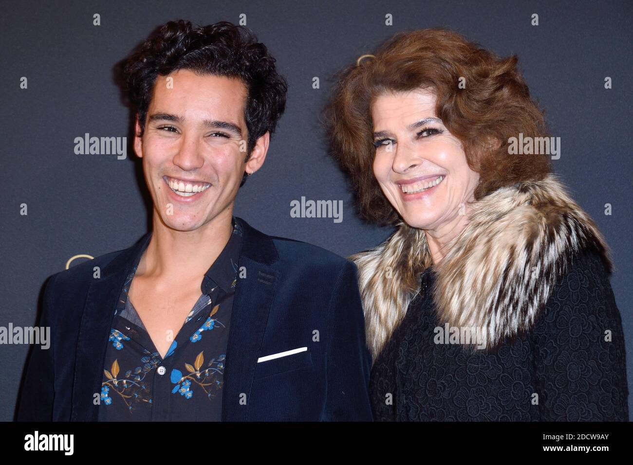 Adam Bessa and Fanny Ardant attending the Cesar Revelations Party at ...