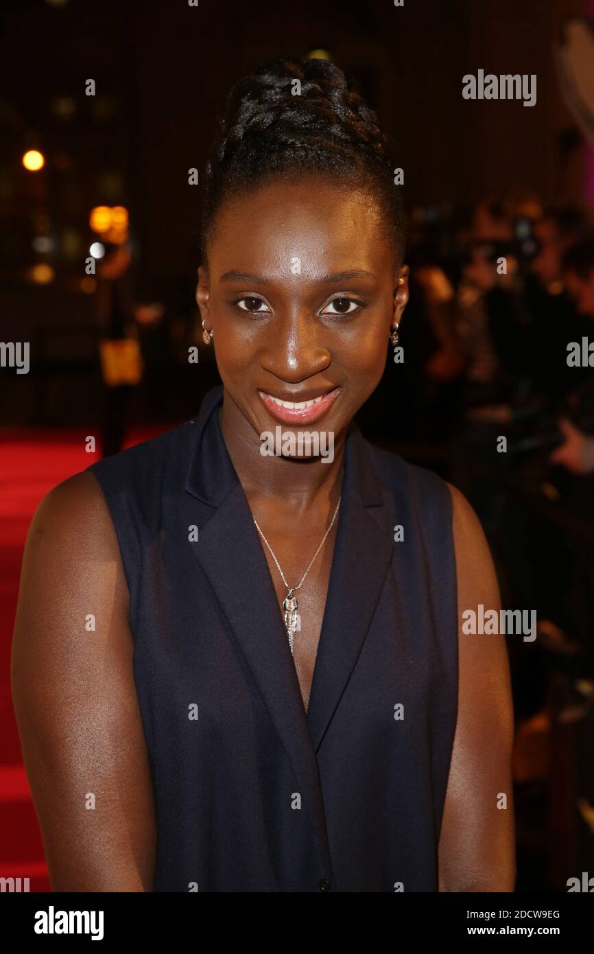 Eye Haidara attending the 25th Trophees du Film Francais award ceremony ...