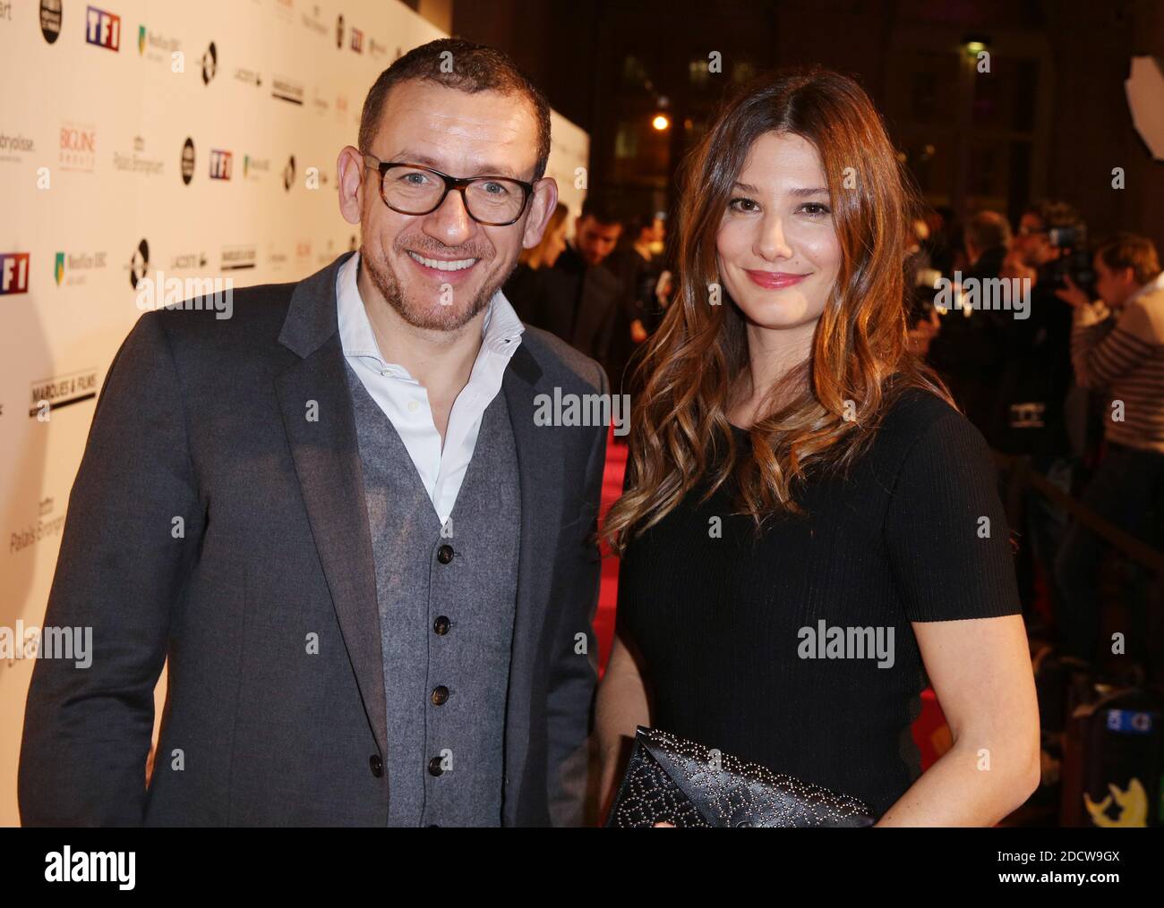 Dany Boon and Alice Pol attending the 25th Trophees du Film Francais ...