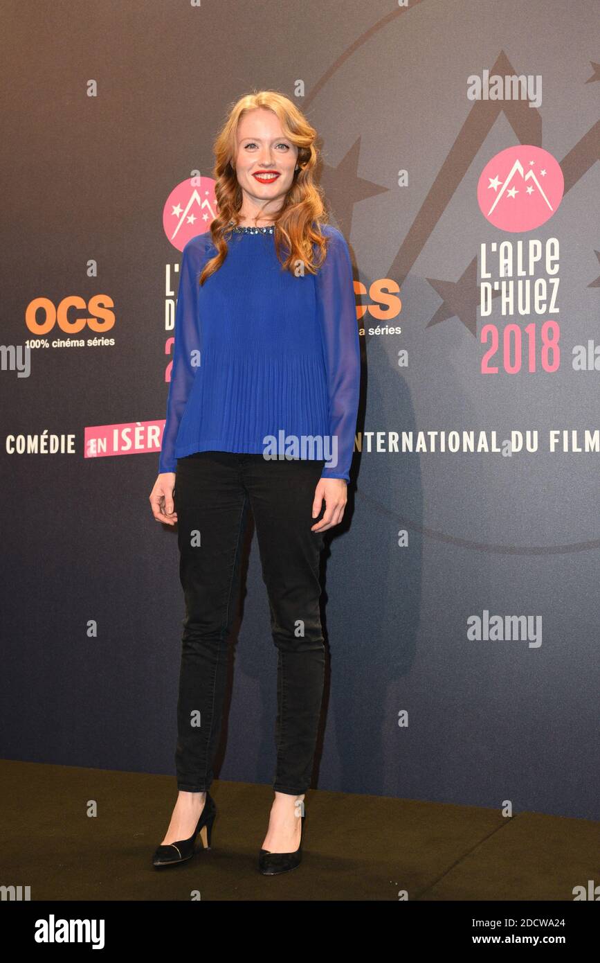 Alyzee Costes posing for the photocall of the shortfilm La Rose Et La ...