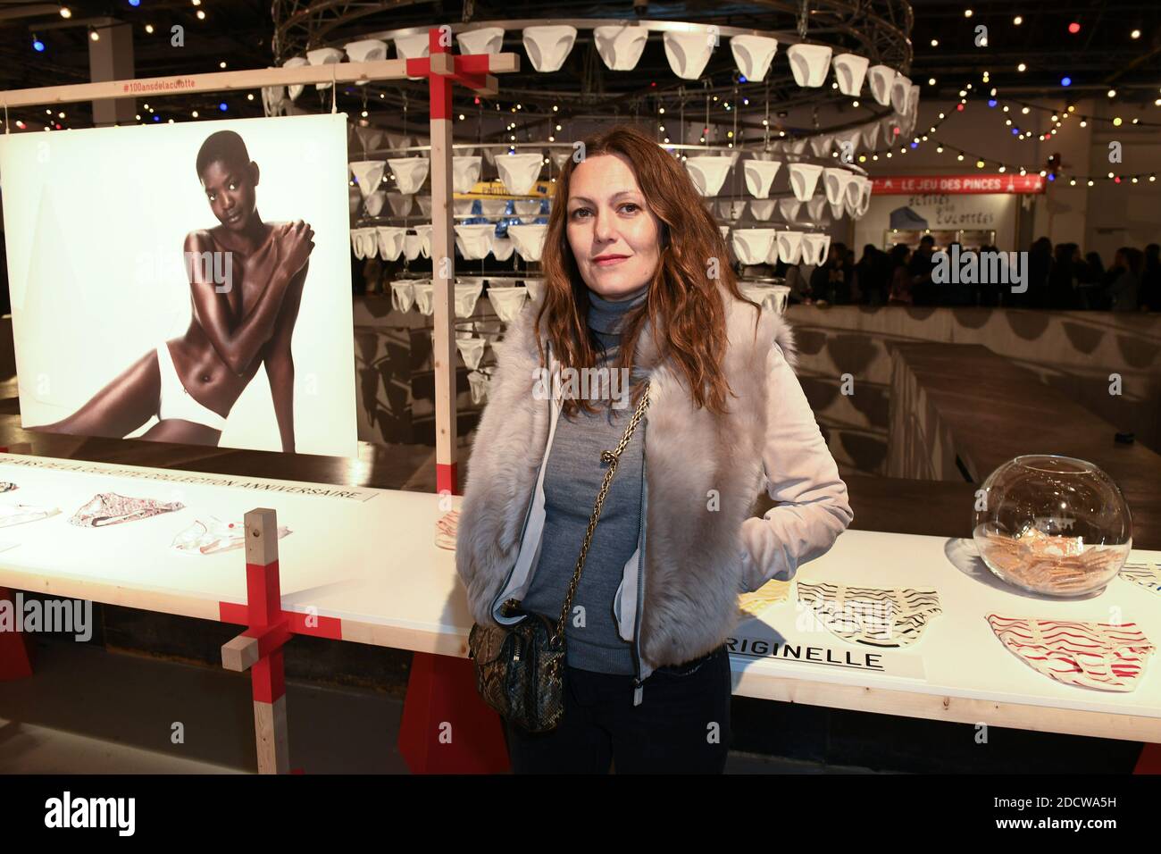 Carole Rocher attends the 100th Anniversary Of Petit Bateau at Palais ...