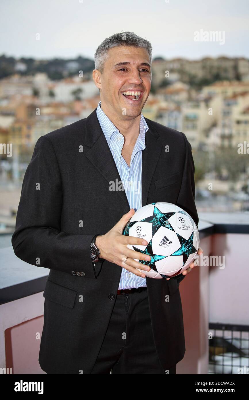 Former football player Hernan Crespo poses at the Photocall of 'The ...