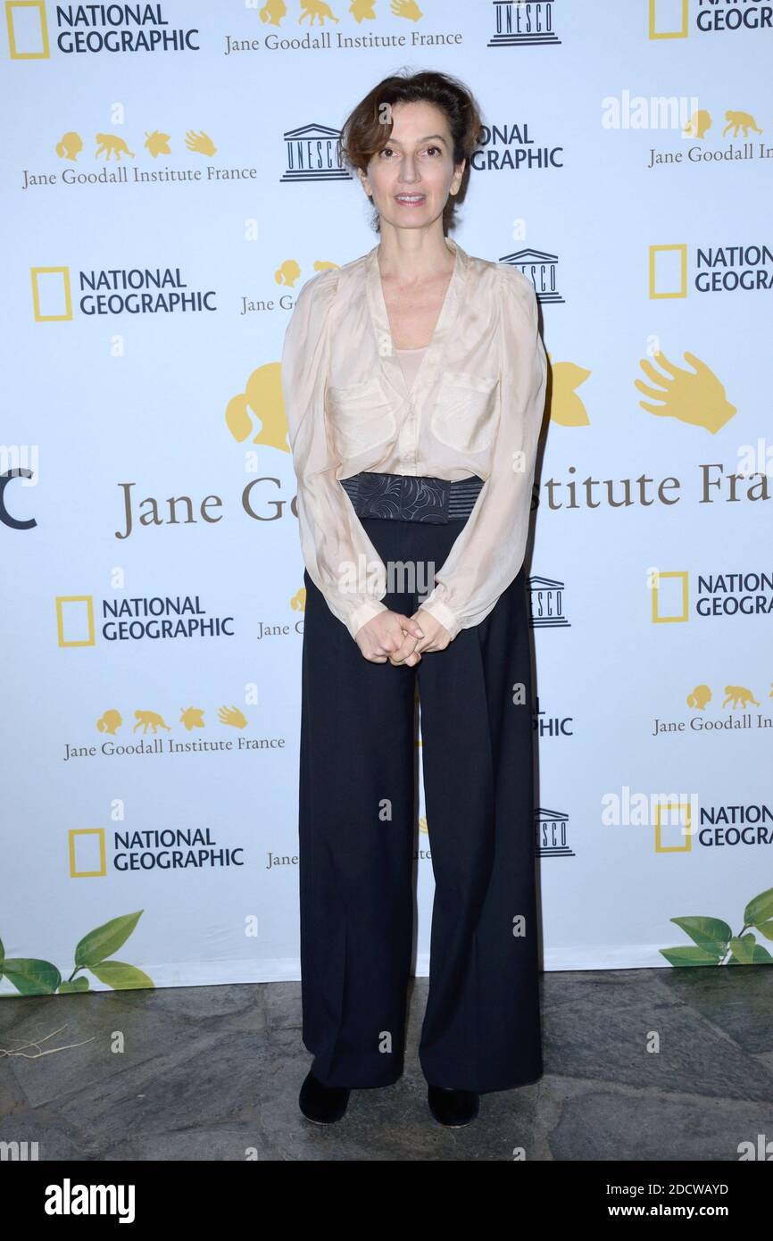 Audrey Azoulay assiste a la projection du documentaire Jane a propos du ...